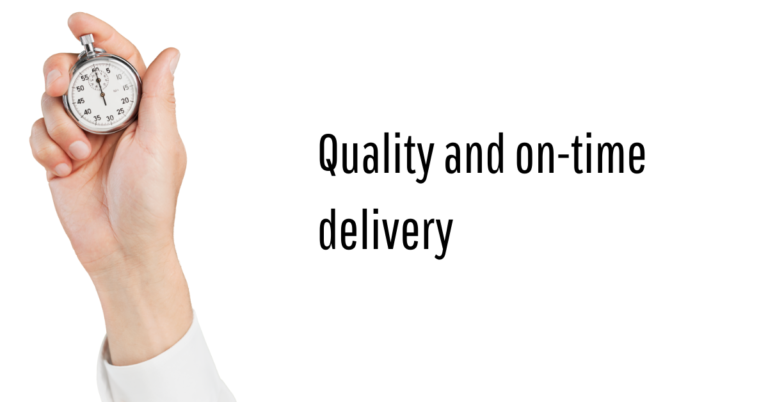 Quality and on-time delivery - C.A. Lawton, a division of Lawton Standard