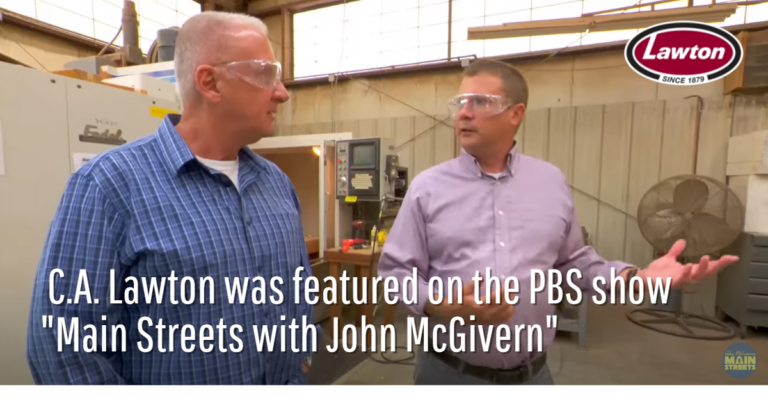 C.A. Lawton was featured on the PBS show "Main Streets with John ...